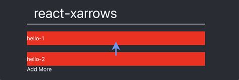 the position of arrows is moved down unexpectedly when new node added