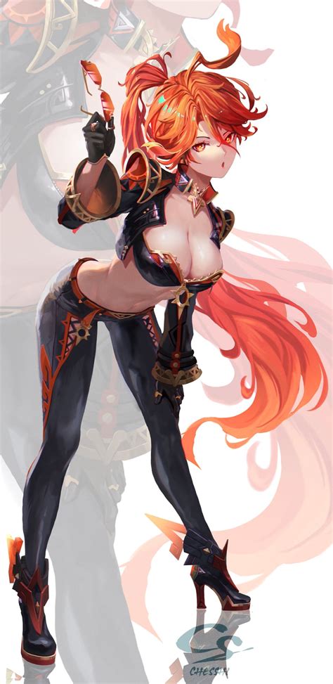 Mavuika Genshin Impact Drawn By Chester Shinoda Danbooru