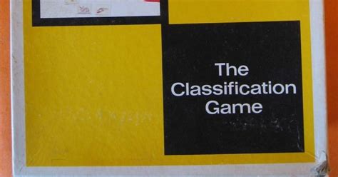 The Classification Game Board Game Boardgamegeek
