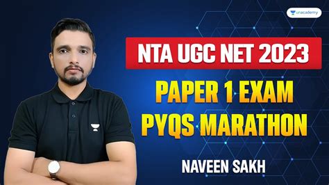 Paper 1 Exam Pyqs Marathon 2021 2022 Papers Nta Ugc Net 2023 1000 Pyqs Batch Naveen Sakh
