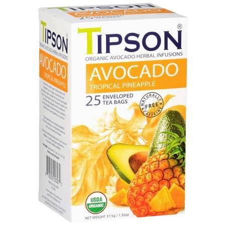 Чай Tipson Авокадо Ананас 25 саше купить по цене 451 ₽ в интернет ...