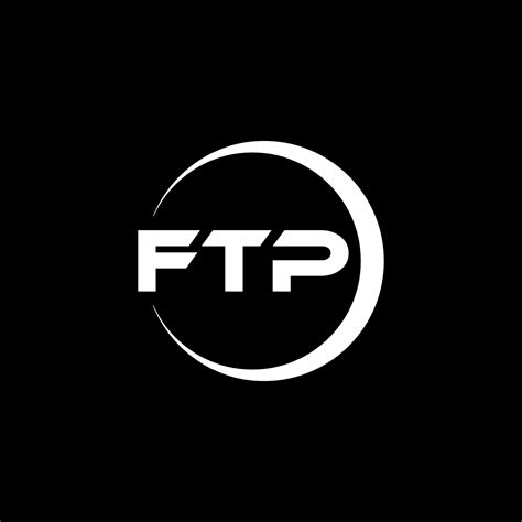 FTP Letter Logo Design In Illustration Vector Logo Calligraphy Designs For Logo Poster