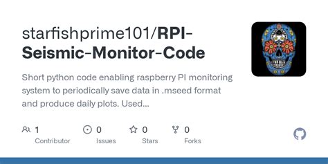 Rpi Seismic Monitor Codepisetupv5pdf At Master · Starfishprime101rpi Seismic Monitor Code Rpi Seismic Monitor Codepisetupv5pdf At Master · Starfishprime101rpi Seismic Monitor Code