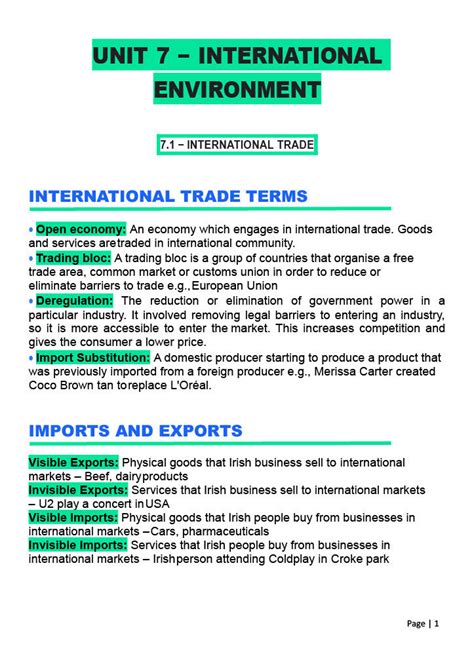 Leaving Certificate Home Economics Notes Carbohydrates