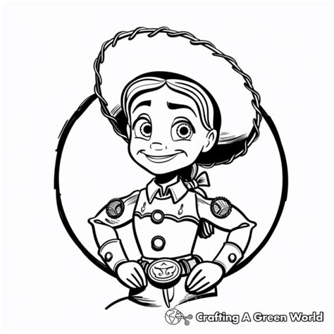 Jessie From Toy Story Coloring Page