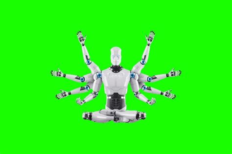 premium photo multifunctional multitasking modern robot excellence of