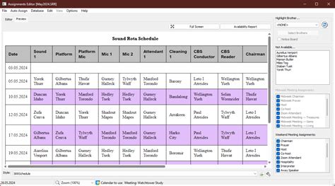 Preview Tab