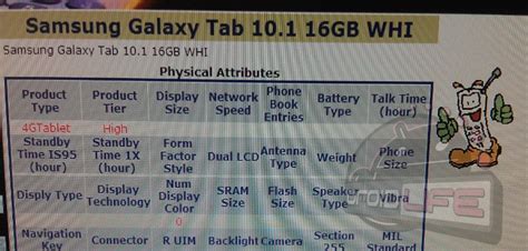 Verizon 4G LTE Samsung Galaxy Tab 10 1 Appears Again Still In White Or Black