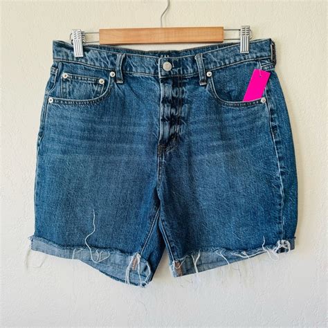 Gap Mom Jean Shorts Echo Boutique