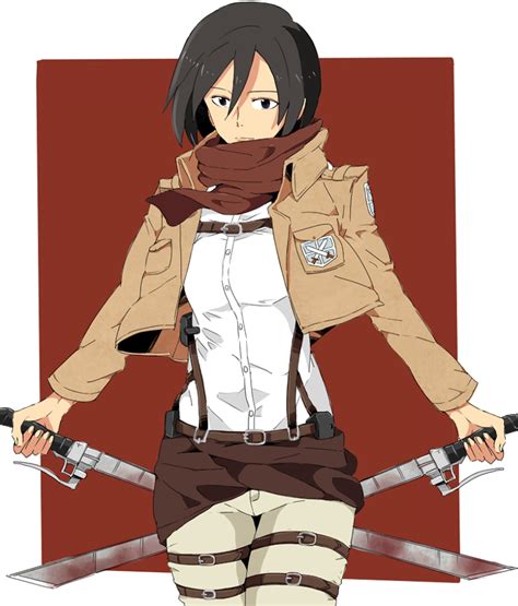 Mikasa Ackerman Shingeki No Kyojin Drawn By Kaika Danbooru
