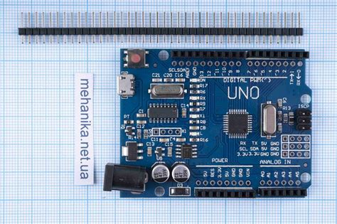 Плата микроконтроллера arduino uno atmega328p microusb продажа цена