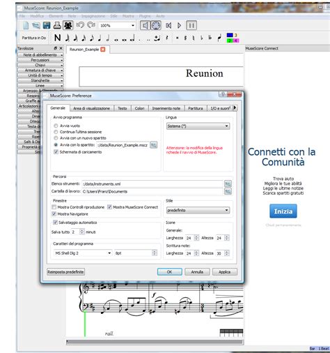 Musescore Connect Musescore