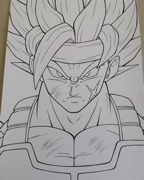 How To Draw Bardock