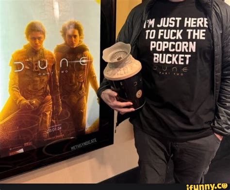 The Promotional Popcorn Bucket For Dune 2 Has Leaked And Its A