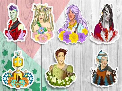 Critical Role Bh Sticker Etsy