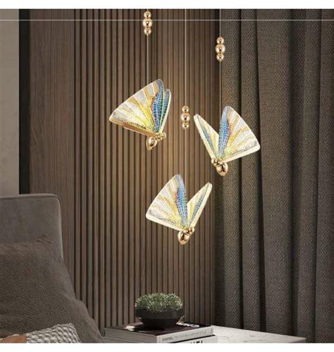 아이디어 독창 샹들리에 계단 레스토랑 빈티지 모던 북유럽 방울 우드 글라스 미니멀 심필 티몬