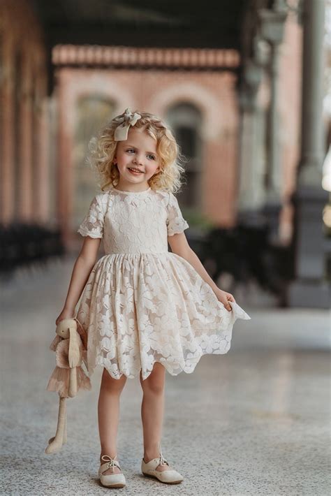 Vintage Length Dress Girls Flower Dressivory Flower Dressivory Tulle