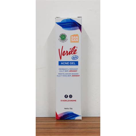 Jual Verile Acne Gel 10 Gr Shopee Indonesia