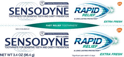 Sensodyne Rapid Relief Stannous Fluoride Paste