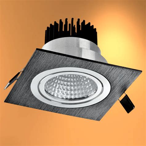 Buy Led Tilt Recessed Black Rectangle Downlight 10w Shop Lighting