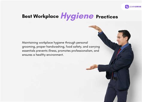 Personal Hygiene At Work Protecting Health And Enhancing Productivity