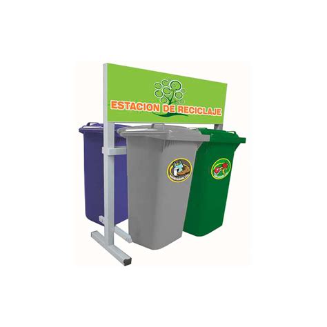 Estacion De Reciclaje De Dos Al Frente Dos Atrás Ecol 480 Hd2 Sin