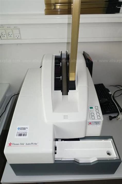 sakura cassette unload module 8032 tissue tek auto write go dove