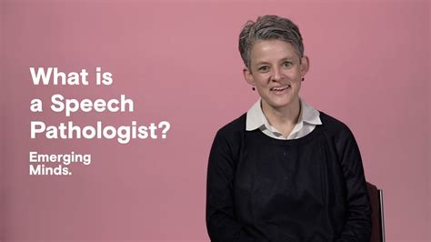 What Is A Speech Pathologist Emerging Minds