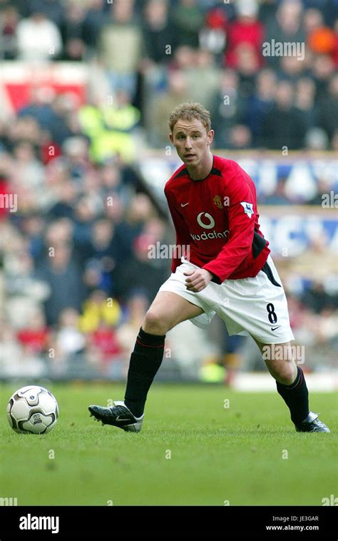 Nicky Butt Manchester United Fc Old Trafford Mancester 09 February 2003
