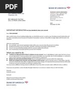 Bank Of America Account Verification Letter Pdf Banks Bank Of America