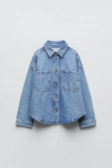Womens Denim Jackets Zara United Kingdom