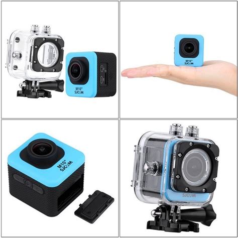 Sjcam M10 Plus 120mp 2k Sports Dv Camera Novatek Ntk96660 Waterproof