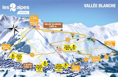 Pedestrian Access Ski Resort Alps Les 2 Alpes Tourist Office Ski
