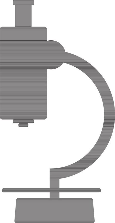 Black Microscope On White Background 24557855 Vector Art At Vecteezy