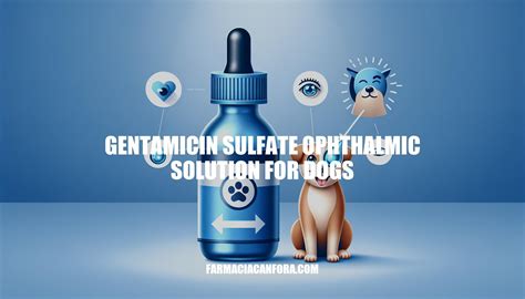 Gentamicin Sulfate Ophthalmic Solution For Dogs A Comprehensive Guide