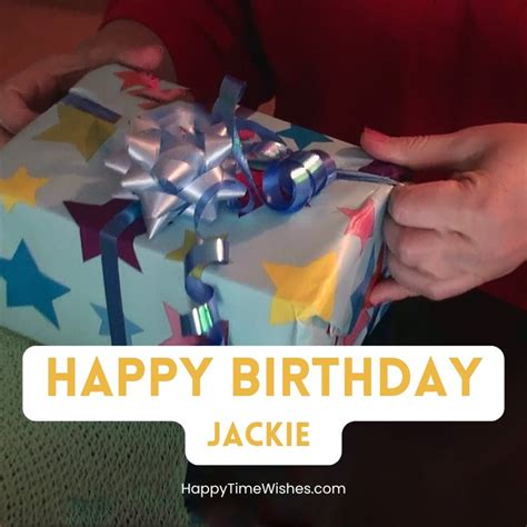 Happy Birthday Jackie Images And Wishes 2025