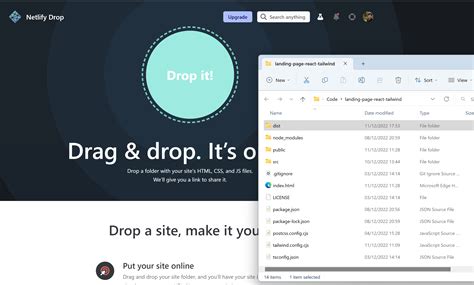 Simple marketing website with tailwind CSS and React