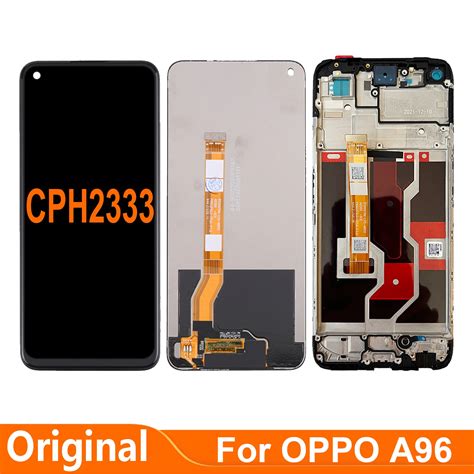 659 For Oppo A96 Cph2333 Lcd Display Touch Screen Digitizer Assembly
