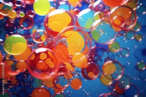 3d Fluid Balls Wallpaper Reflective Spheres Wallpaper Colorful Fluid