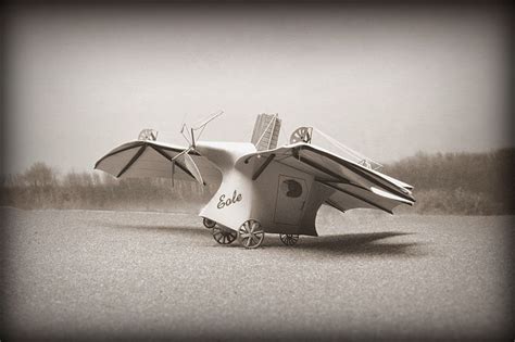 Scratchbuilt 1 72nd 1890 Clement Ader Eole Ready For Inspection Aircraft