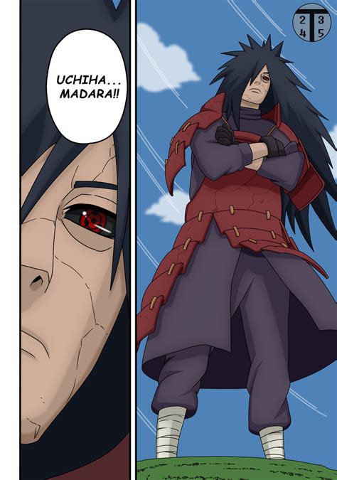 Madara Manga Colour By Toms2435 On Deviantart