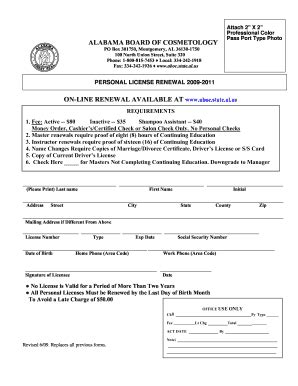 Mobile Alabama Drivers License Renewal