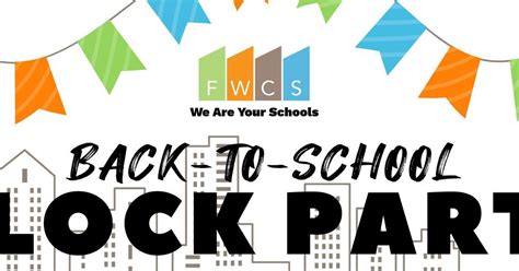 Fwcs To Host Back To School Block Party Saturday News