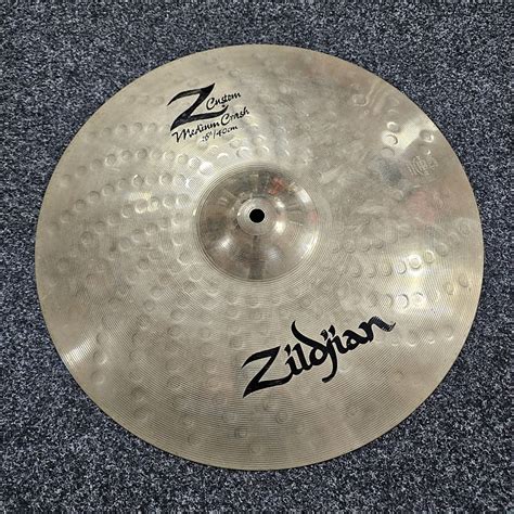 Crash Cymbal 16 Zildjian Z Custom Medium Used Reverb Uk