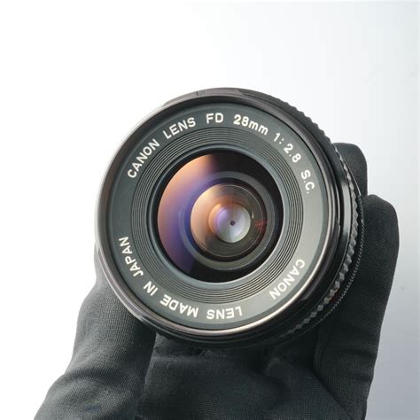Canon キヤノン Fd 28mm F28 Sc 単焦点レンズ メルカリ