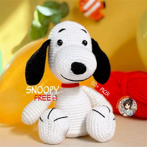 Snoopy Free Crochet Amigurumi Pattern Pdf