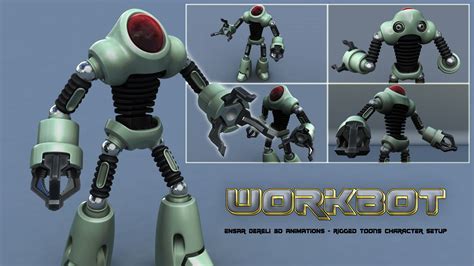 Workbot Modelo 3d 18 Ma Unknown Free3d