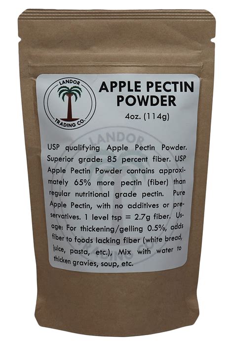 Apple Pectin 4 Ounces Usp Qualified 114 Grams Buy Now With