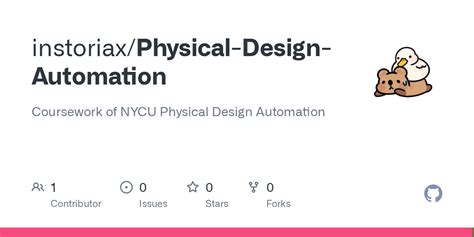 Github Instoriaxphysical Design Automation Coursework Of Nycu