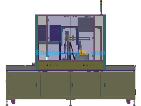 New Energy Cell Spot Welding Assembly Machine 3d Exported